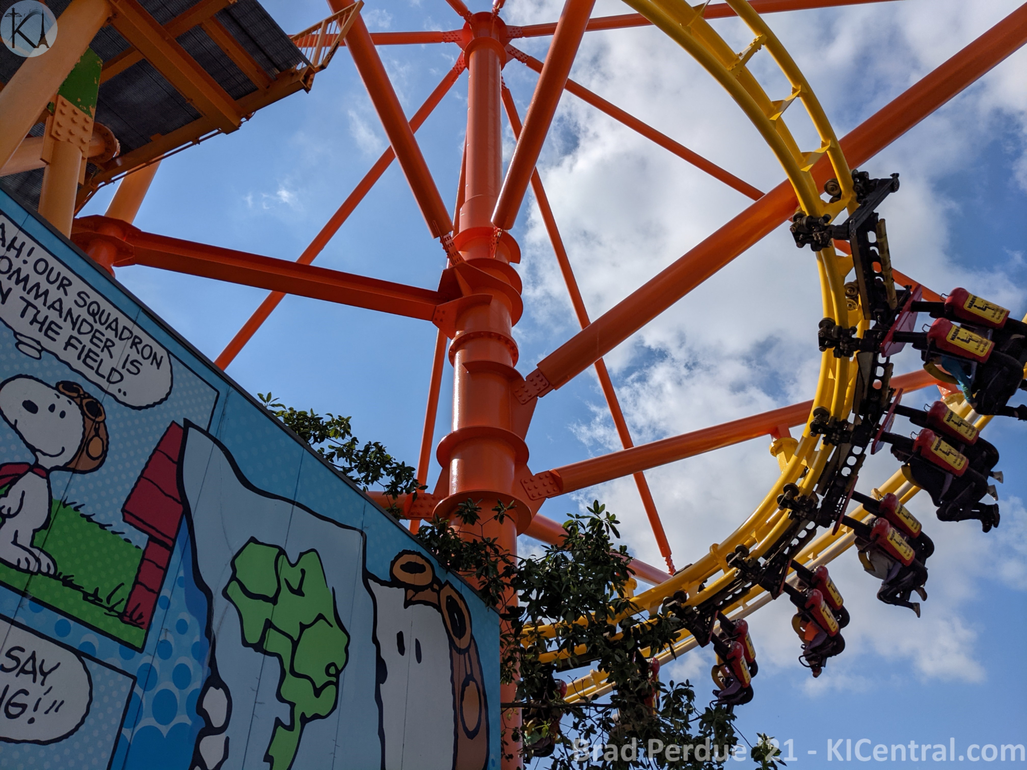 Flying Ace Aerial Chase Repaint 2021 – Kings Island Central